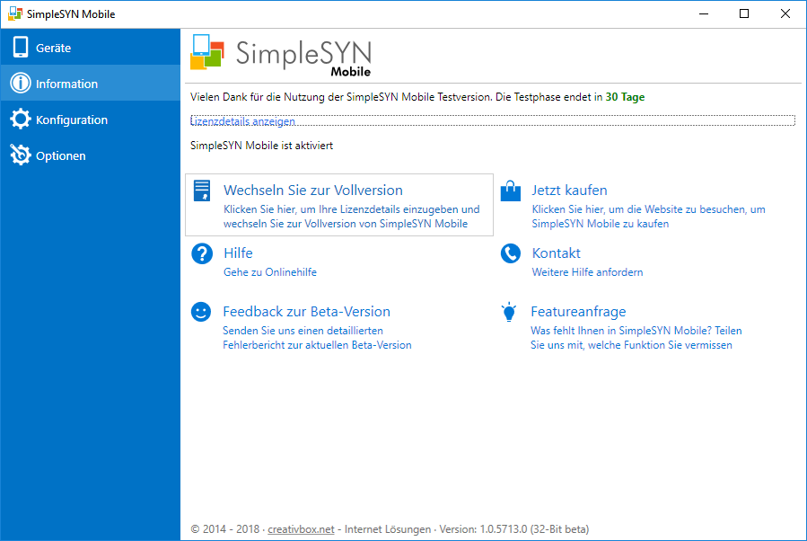SimpleSYN - SimpleSYN Mobile BETA verfügbar: Outlook mit iPhone, Android und Windows-Phone ...